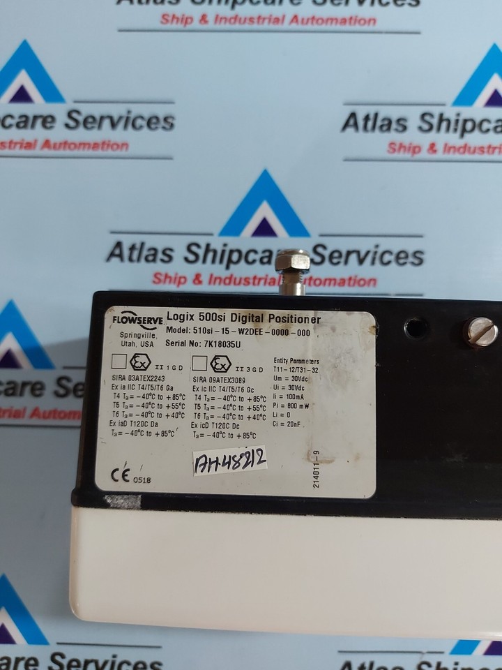 FLOWSERVE LOGIX 500SI DIGITAL POSITIONER 510SI-15-W2DEE-0000-000 | eBay