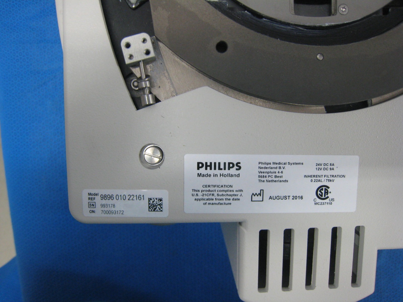 Philips Nicol V2 Collimator 9896-010-22161 | eBay