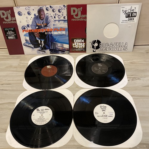 DMX Vinyl LOT -It’s On DJ CLUE Right Here Pump Ya Fist Do You Funk ...