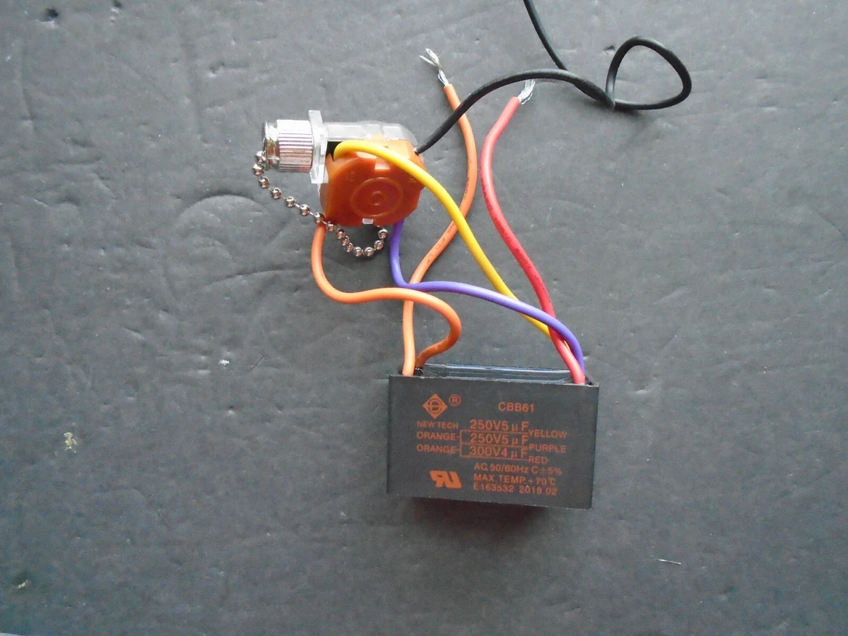 Harbor Breeze Ceiling Fan Capacitor Wiring Diagram | Shelly Lighting