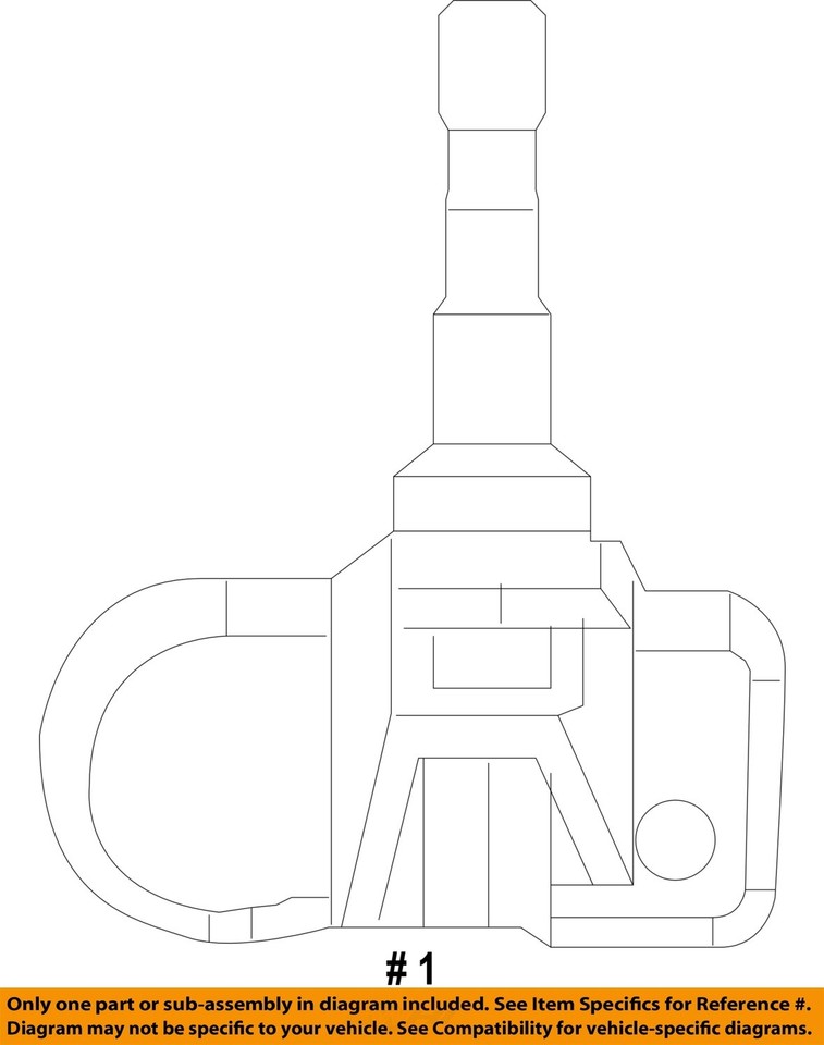 CHRYSLER OEM 07-17 Aspen Tire Pressure Monitor Components-Tpms Sensor ...