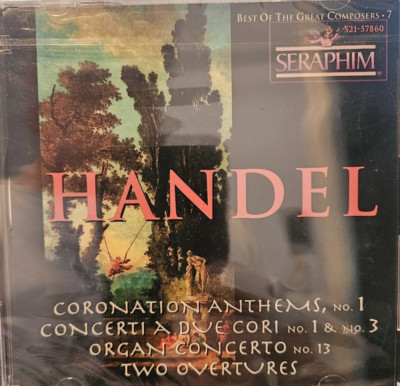 Handel Best of the Great Composers 7 CD only the best classical acts ...