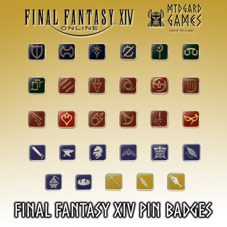 Ffxiv Class Logo Final Fantasy XIV Job Icons | ...rpg O Mania...