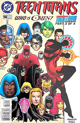 TEEN TITANS - 1997 DC Comics #14 - Near-Mint DIRECT SALE - Boarded ...