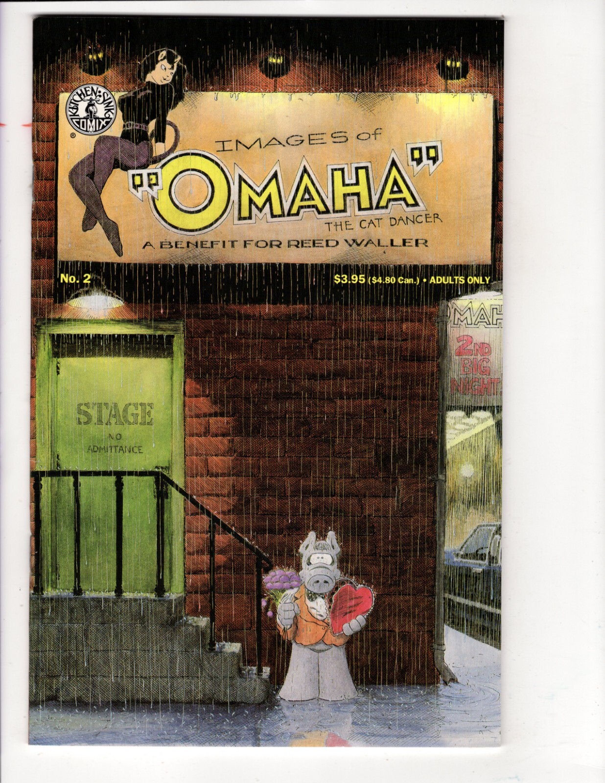 Images of "Omaha" The Cat Dancer. A Benefit for Reed Waller #2 1991 ...