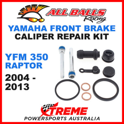 18-3023 YAMAHA ATV YFM 350 RAPTOR 2004-2013 FRONT BRAKE CALIPER REBUILD ...