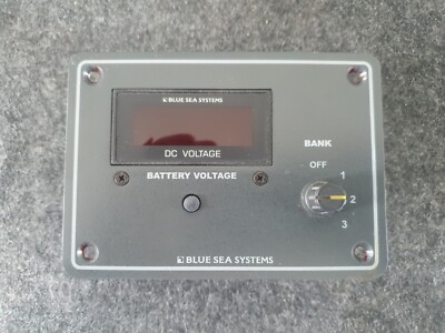 Blue Sea 8051 Marine Digital Voltmeter Panel - 7 to 60V DC - READ | eBay