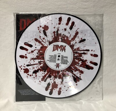 DMX - Greatest Hits, Clear with Blood Splatter Vinyl Record LP RARE New ...