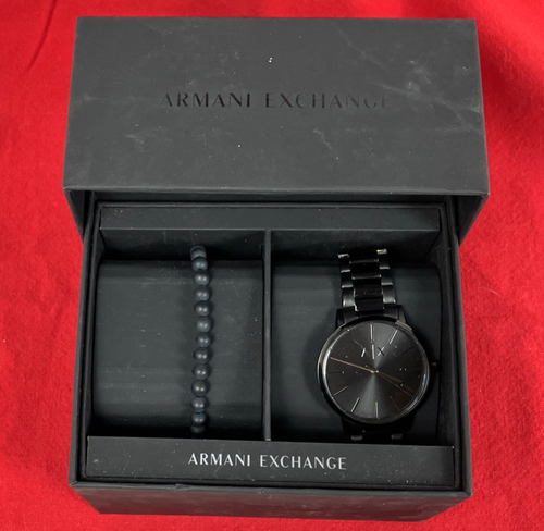 Armani Exchange Watch and Bracelet Set AX 7137 MSRP $190 | eBay