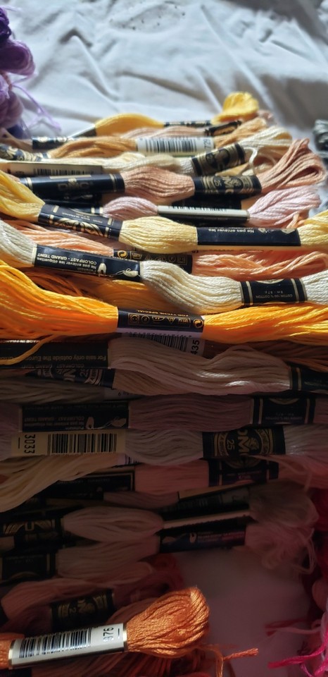 DMC EMBROIDERY FLOSS- MANY COLORS 800 SKIENS VARIOUS COLORS | eBay