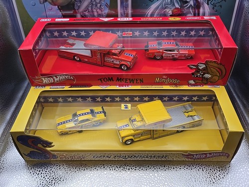 Hot Wheels Snake And Mongoose Set Red Line Collector's Club 2011 NM+ ...