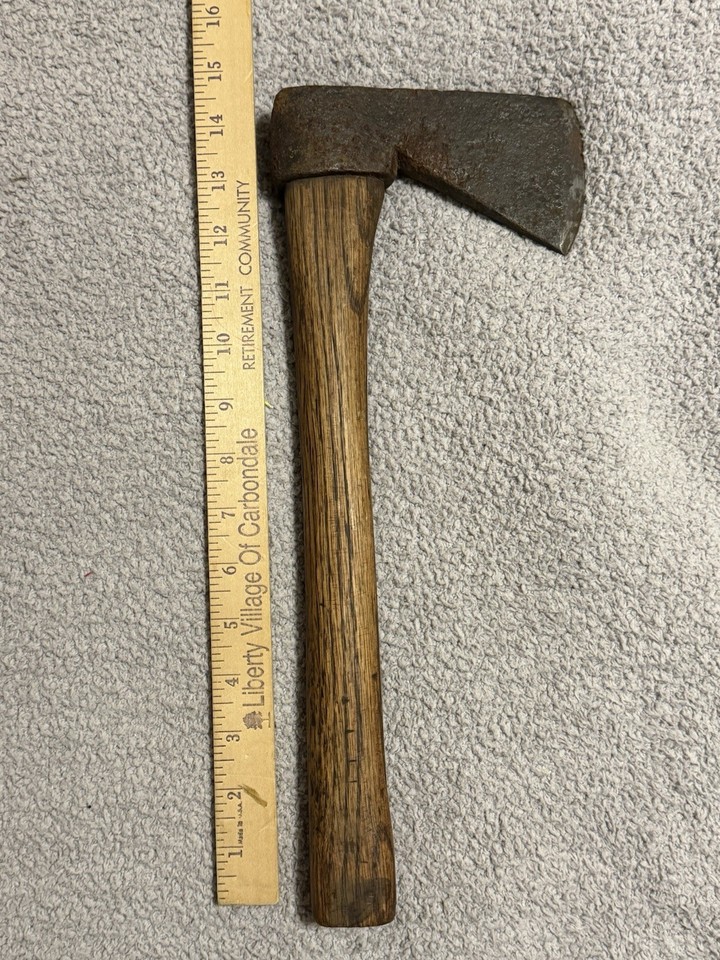 Rare French Trade Axe/Hatchet Primitive Hand Forged Antique Fur Trapper ...