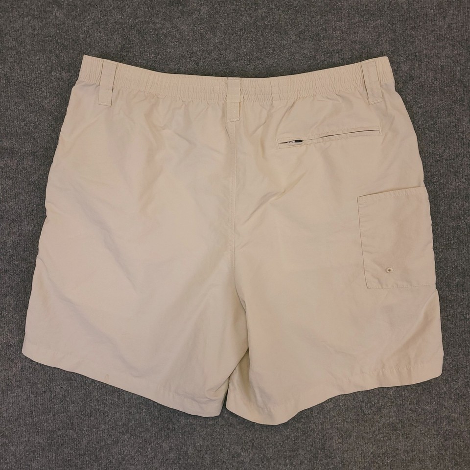 Southern Tide Nylon Hiking Shorts Mens Large (34x7) Beige Tan Slash ...