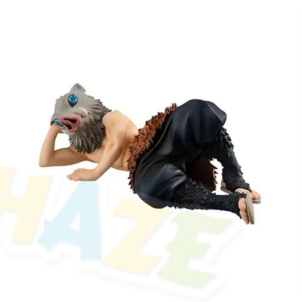 Demon Slayer: Kimetsu no Yaiba Inosuke Hashibira Lying 5" Figure Toy In ...