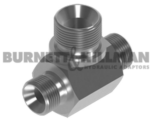 BSP Male Tee for Bonded Seal 3/8" x 1/2" Enlarging branch | eBay