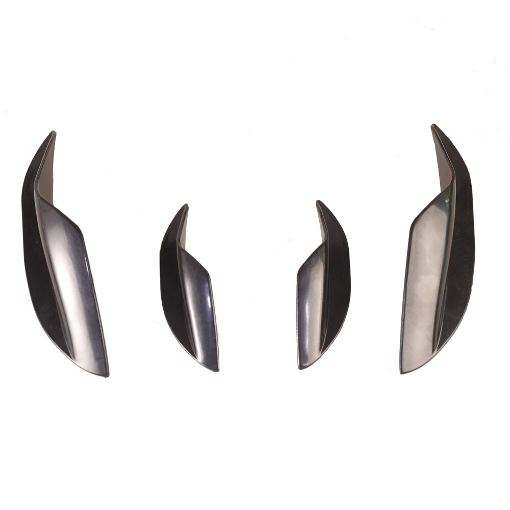 For Infiniti QX50 QX55 QX60 QX70 Front Bumper Spoiler Canard Fins Gloss ...