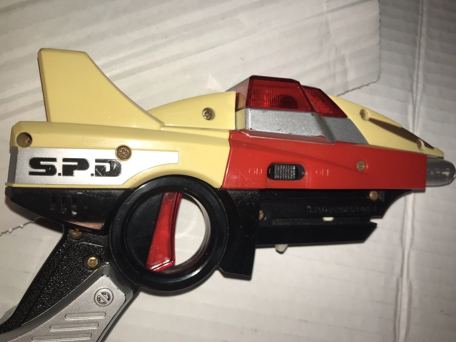 Power Rangers SPD Red Toy Gun Tested Lights & Sound … - Gem