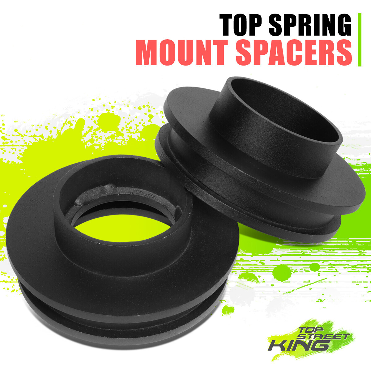 2.5" Top Coil Spring Mount Lift Spacers for Silverado Sierra 2WD 1500 ...