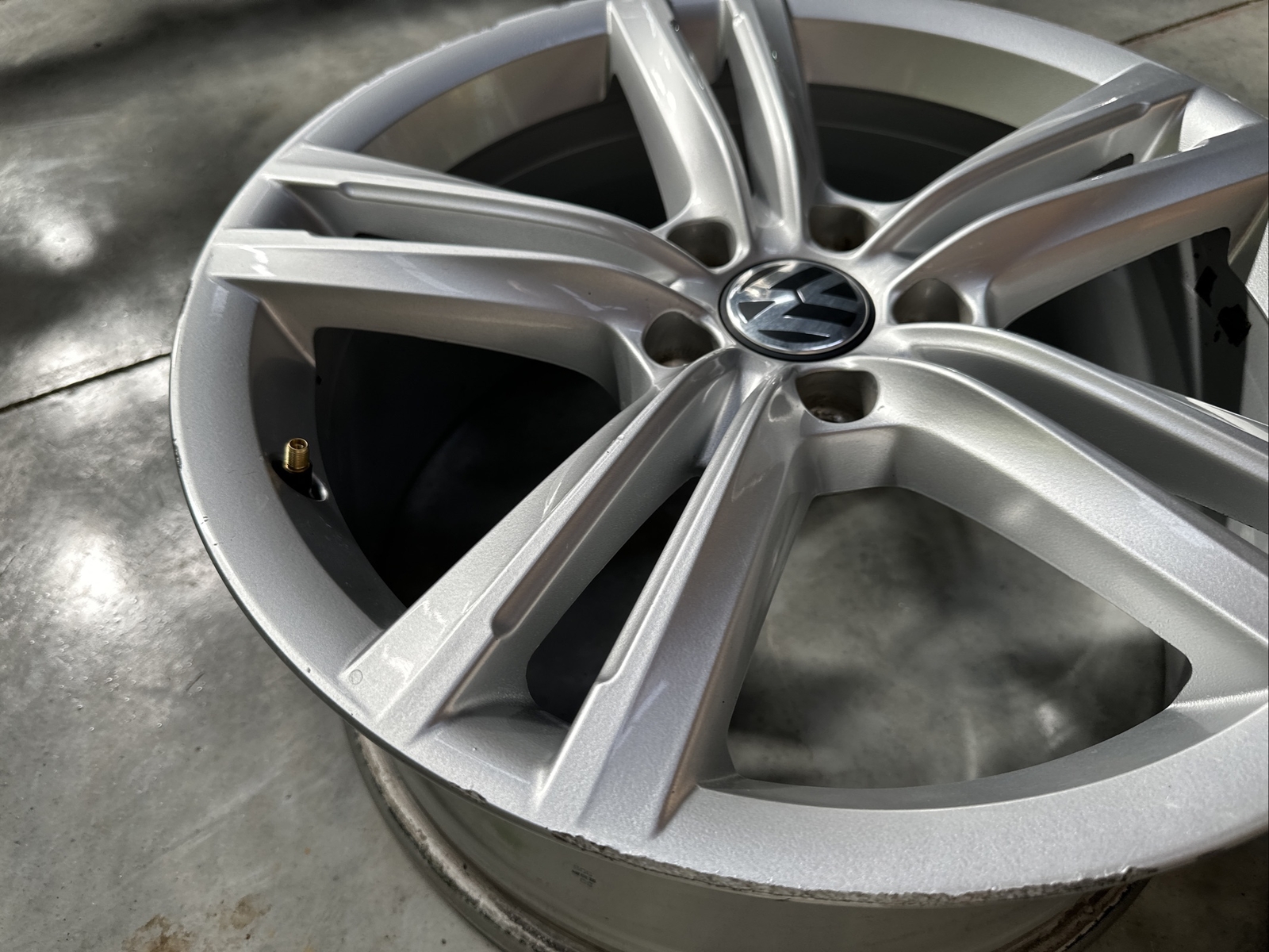 2012-15 VW PASSAT 18" Factory Alloy Wheel Rim 5 Double Spoke 18x8 OEM ...