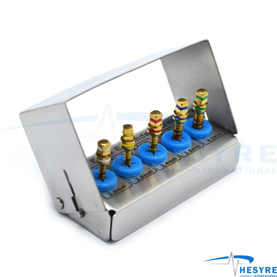 Bone Expander Screws 5pcs Set Dental Implant Surgical Surgery Stainless ...