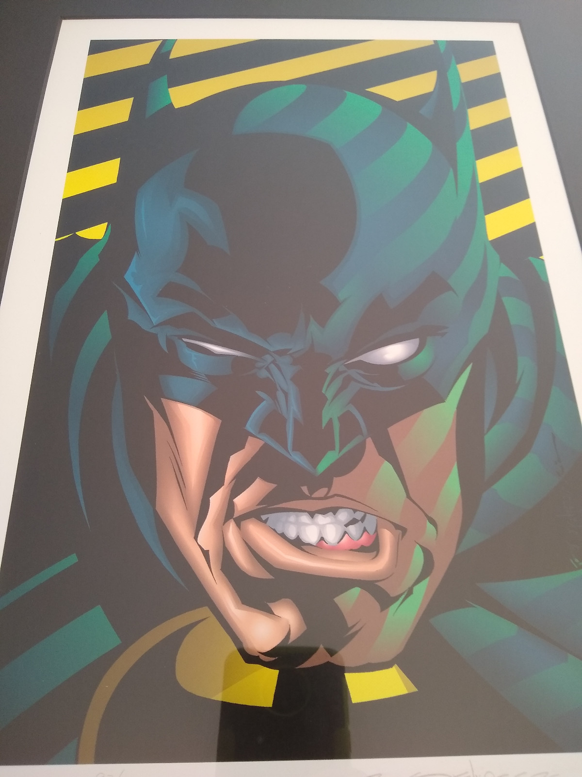 Faces of the DC Universe: Batman Lithograph - Brian Stelfreeze WB ...