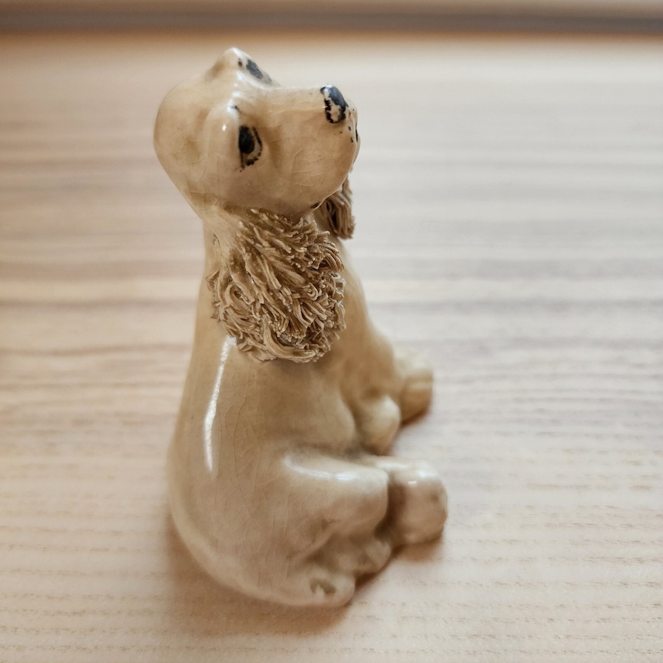Vintage Jane Callender California Pottery Dog Figurine Cocker Spaniel ...