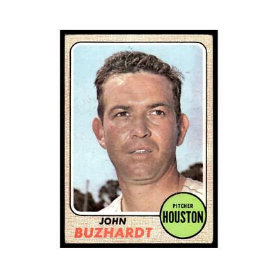 1968 Topps John Buzhardt Astros #403 | eBay