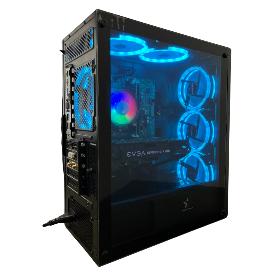 Gaming PC RGB Desktop Computer i7 7th 64GB 1TB SSD 3TB RTX 3050 WIFI ...