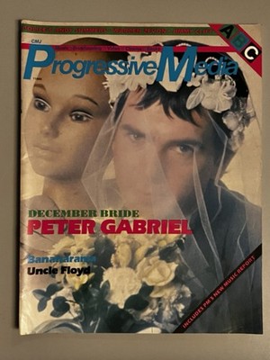 PROGRESSIVE MEDIA MAGAZINE DEC. 1982 PETER GABRIEL,BANANARAMA,UNCLE ...