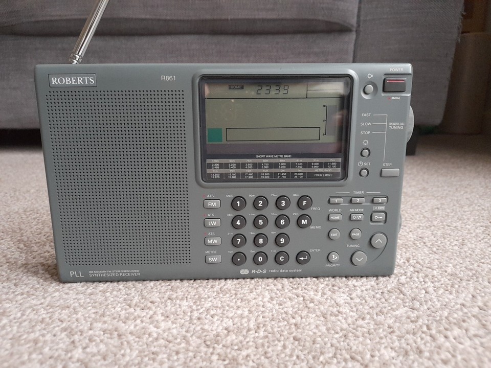 Roberts Radio R861 Multi-band Digital PLL RDS World Radio | eBay UK