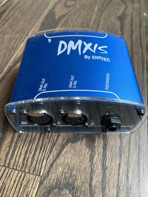 Enttec DMXIS 70570 USB 512 Channel DMX Interface MAC OS & PC Controller ...