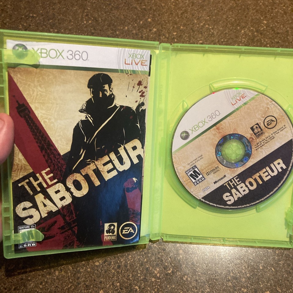 Saboteur (Microsoft Xbox 360) COMPLETE - Tested 14633191004 | eBay