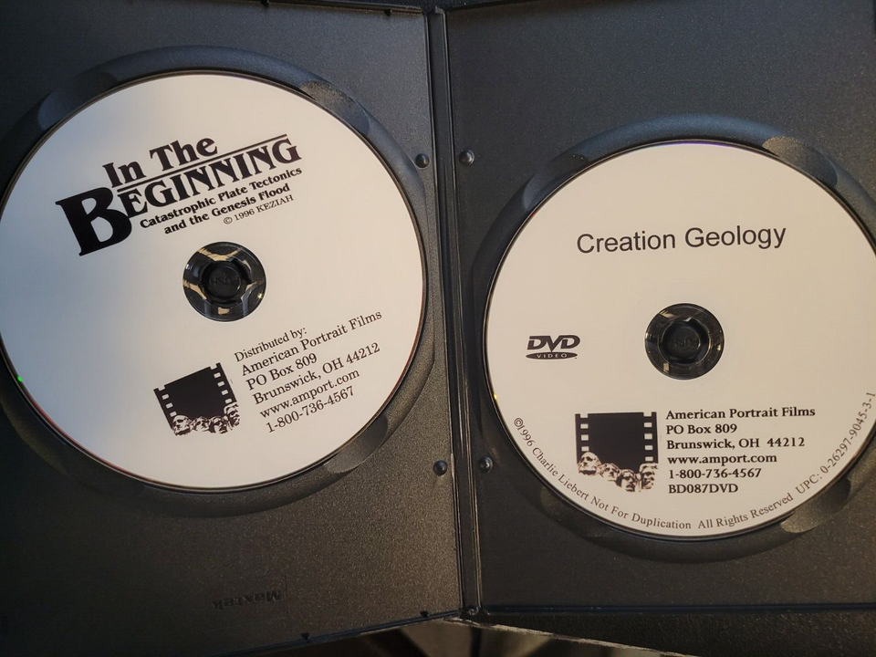 IN THE BEGINNING: Plate Tectonics & Genesis Flood + Bonus DVD CREATION ...