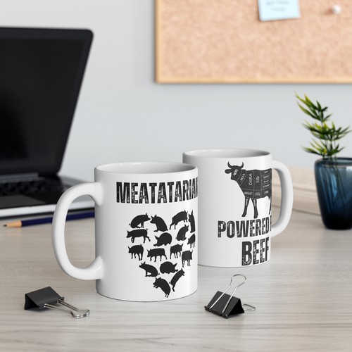 Funny Meat Mug for Meat Lover gift for Carnivore Mug Grilling gift BBQ ...