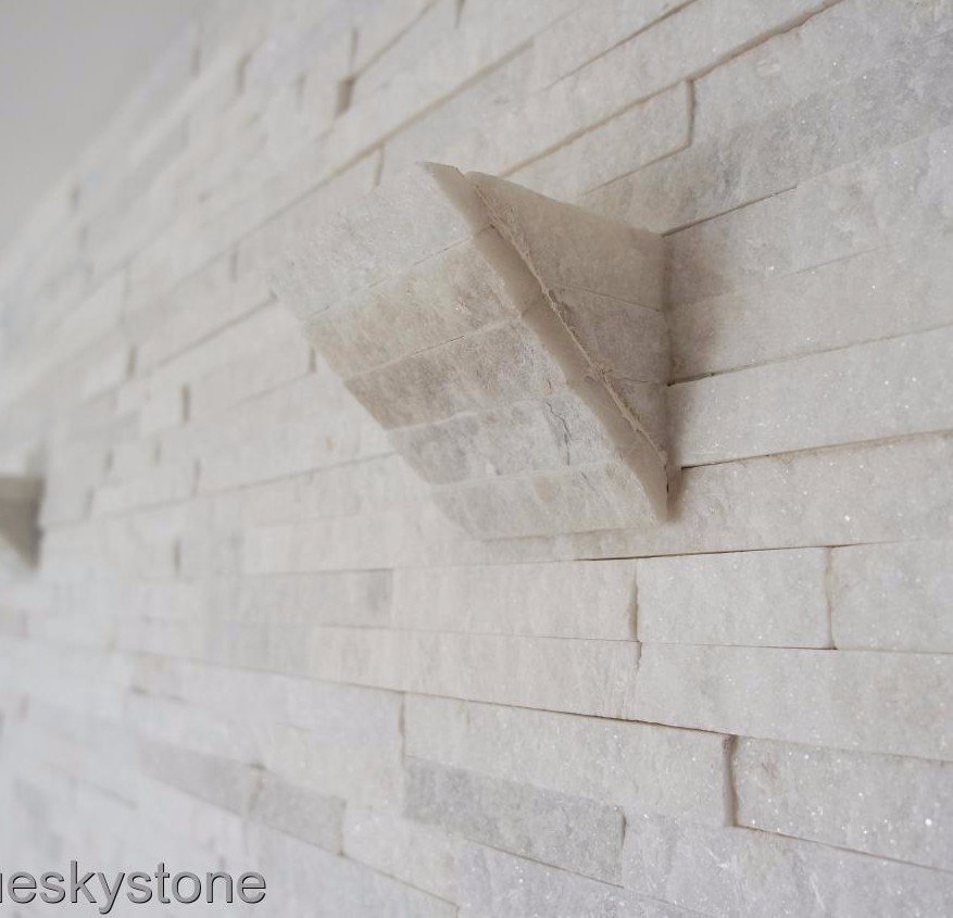 White Stone Wall Cladding