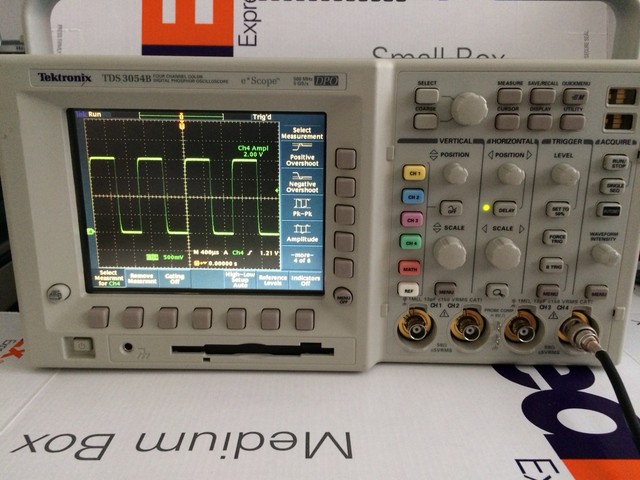 Tektronix TDS3054B 4 Channel 500MHz Digital Phosphor Oscilloscope for ...