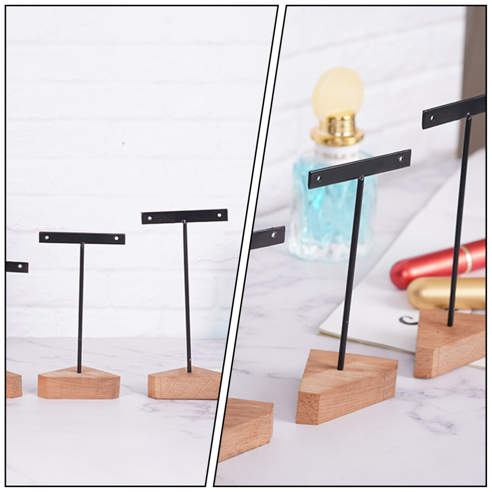 3Pcs Earring Hanger Organizer Jewelry Display Stand Tray Earring Tree ...