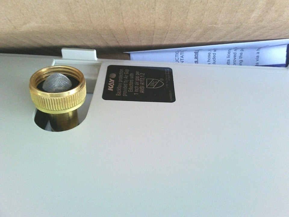 Ecolab 92211024 KAY Backflow Chemical Air Gap Eductor, NEW | eBay