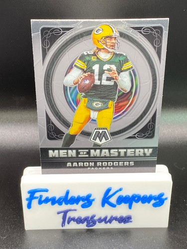2022 FOTL AARON RODGERS PANINI MOSAIC FOOTBALL MEN OF MASTERY #MM-2 | eBay
