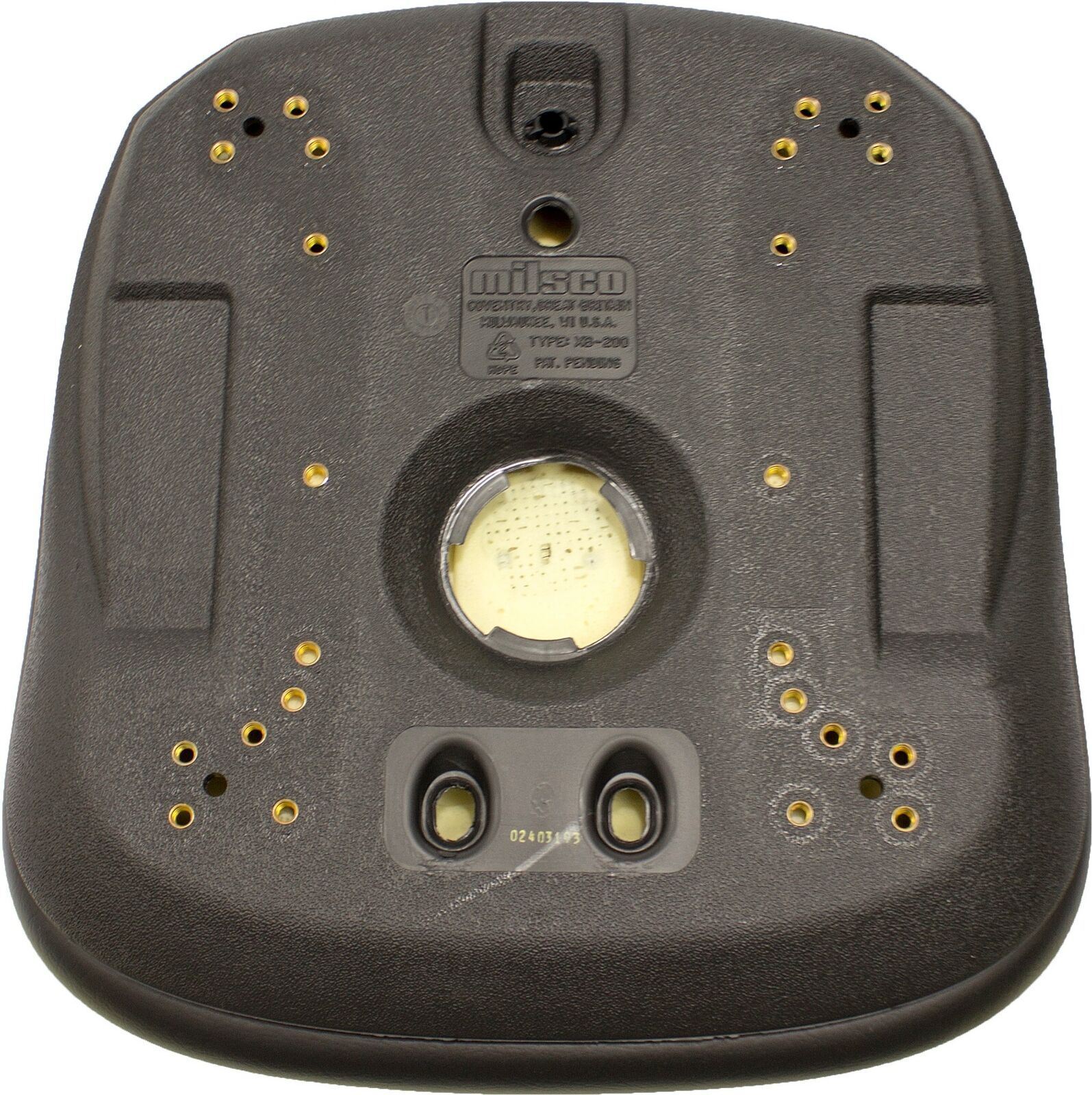 Cub Cadet Volunteer UTV Seat Part # 757-04097 - Black Vinyl - Milsco ...