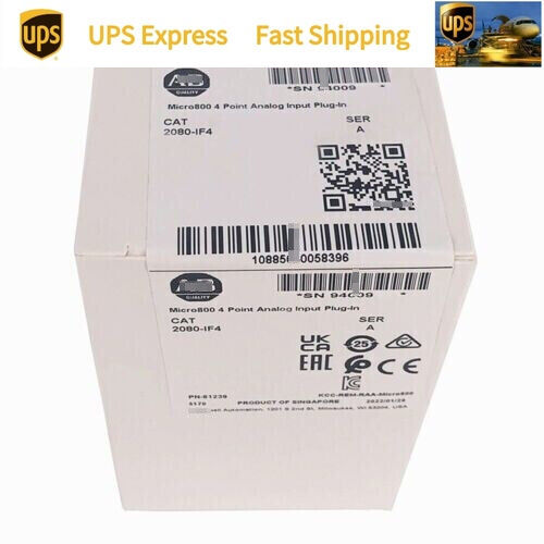 1PC NEW 2080-IF4/A Micro800 4 Point Analog Input Plug-in Module Via DHL ...