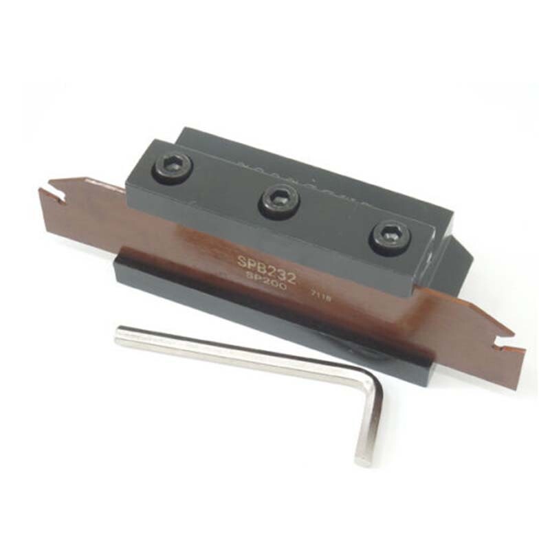 SPB232 SPB32-2mm Grooving Parting Blade SMBB2032 Cut off Block Tool ...