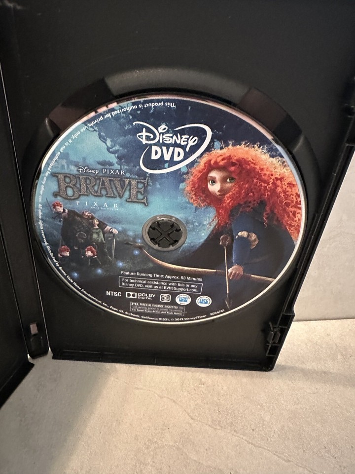 Brave (DVD, 2012, Widescreen) Disney Pixar | eBay