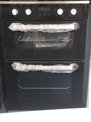 Prima Black Double Integrated Electric Cooker PRDO302 | eBay UK