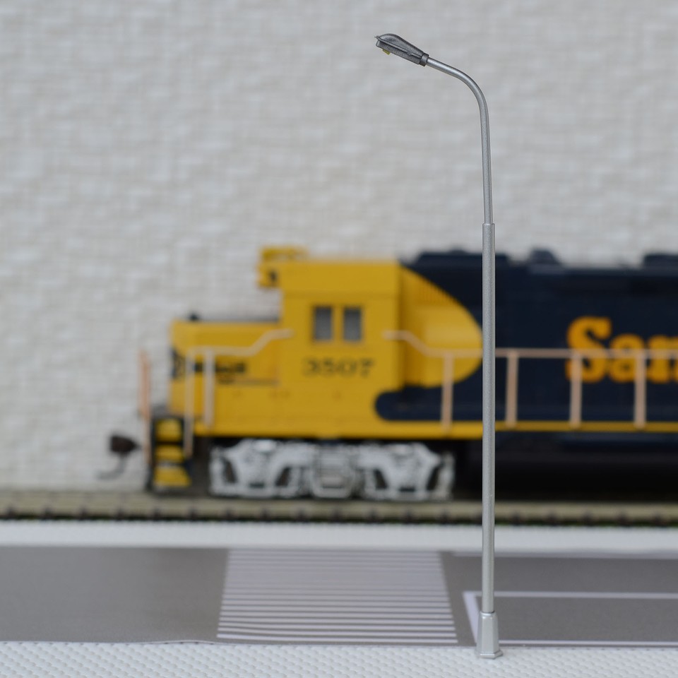 20 x OO / HO scale street light Model Railroad Lamp posts Led path ...
