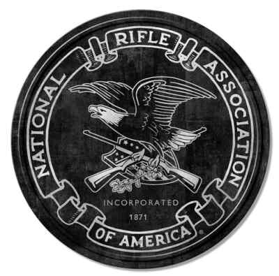 National Rifle Association Logo Tin Metal Sign USA Vintage/Retro Look ...