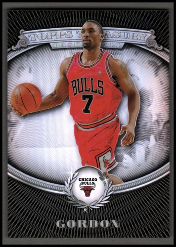 2008-09 Topps Treasury Refractors Silver #66 Ben Gordon FIRST #d 001/ ...