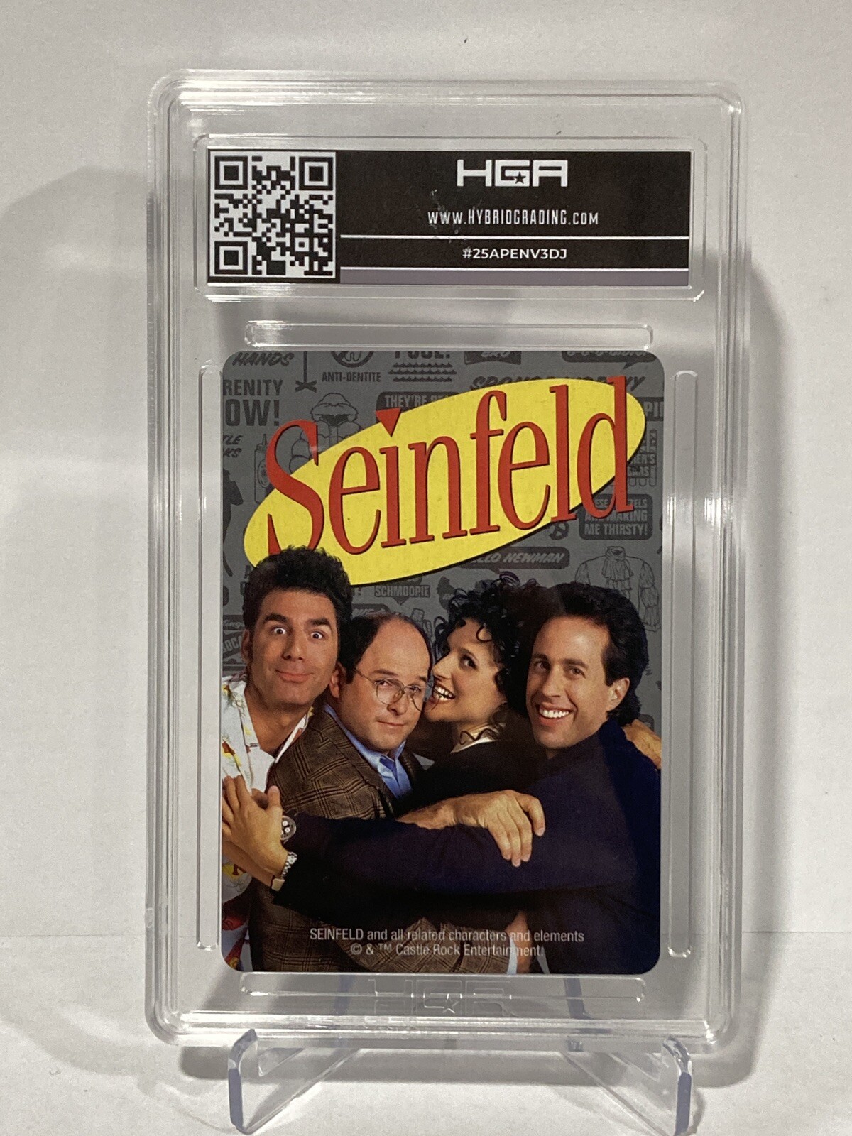 Seinfeld Assman Trading Card 2021 Castle Rock 8 Diamonds HGA 9 Slab ...