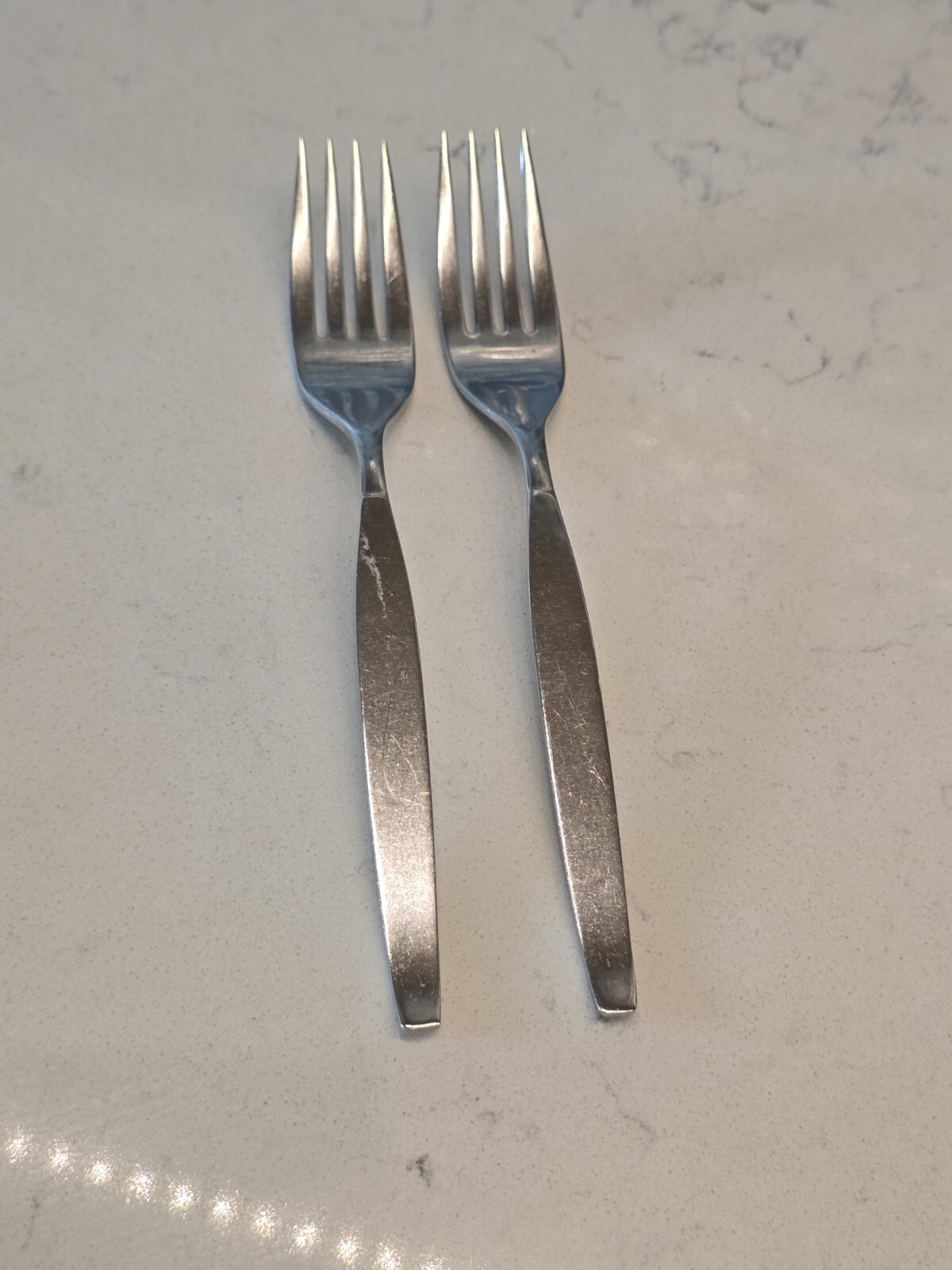 Oneida Community Frostfire Dinner Fork Flatware 7 3/4" Set Of 2 Satin ...
