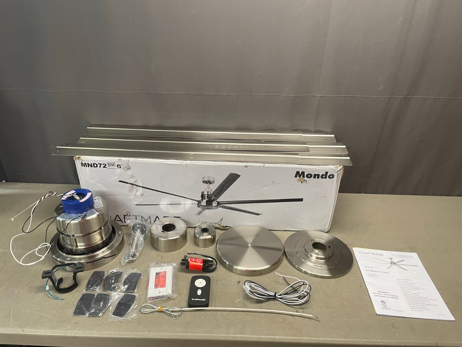 Craftmade Ceiling Fan Installation Manual | Shelly Lighting